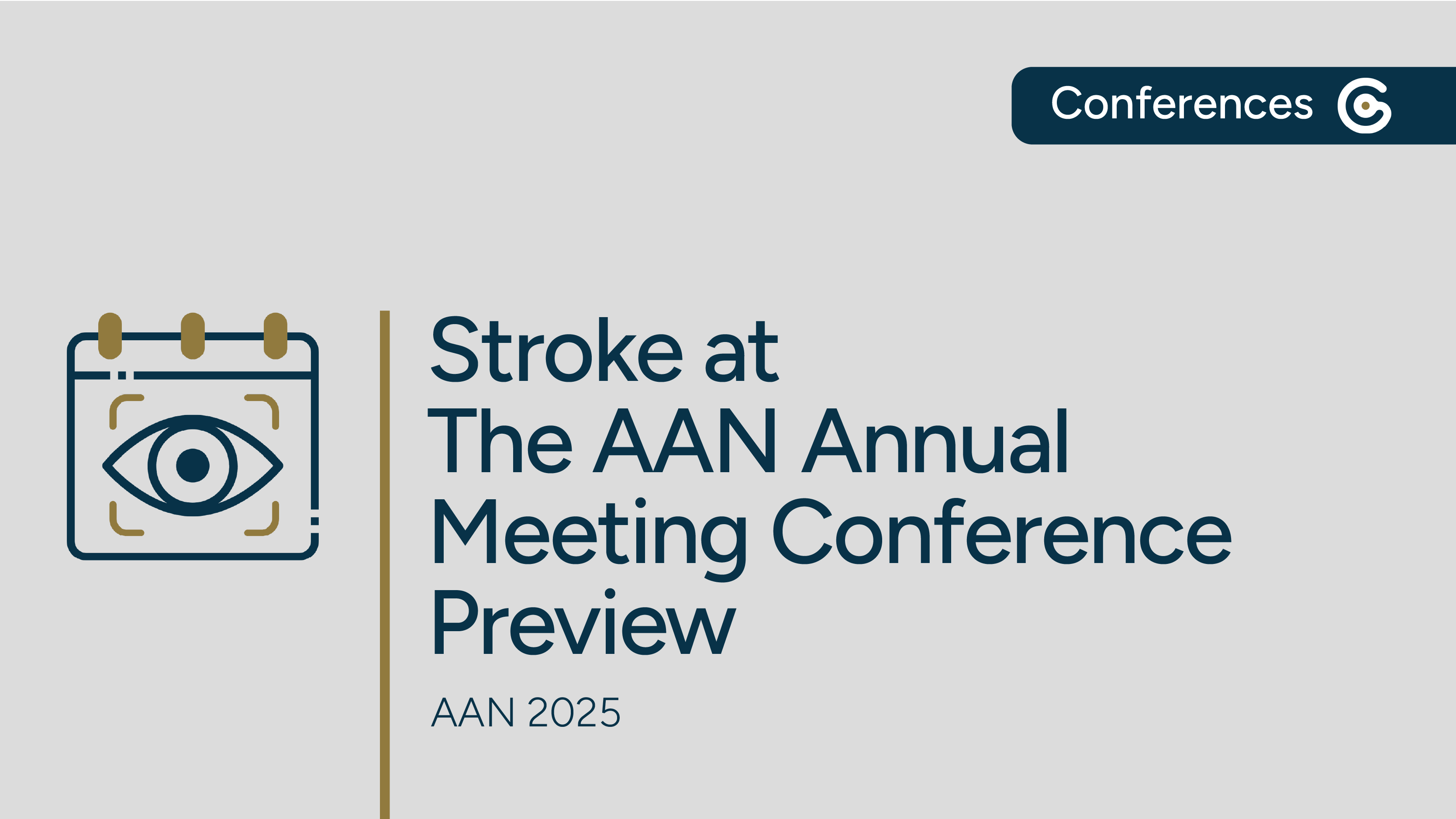 2025 AAN Annual Meeting - Conference Preview on Stroke - Guideline Central