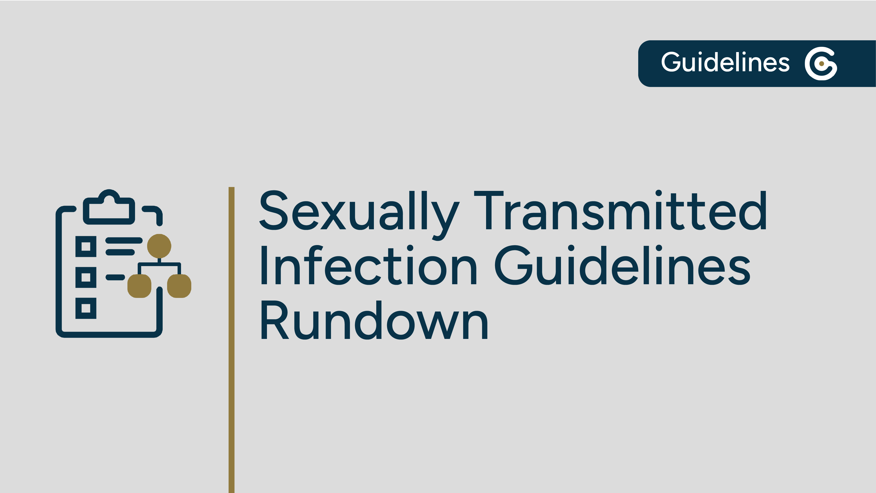 Sexually Transmitted Infection Guidelines Rundown (STI Awareness Month ...