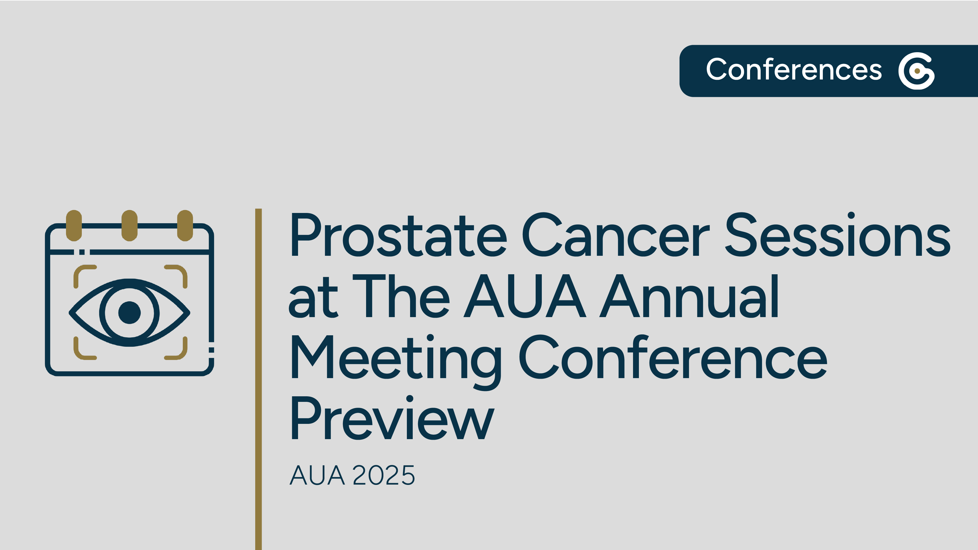 Prostate Cancer Sessions at The AUA Annual Meeting 2025 Conference ...