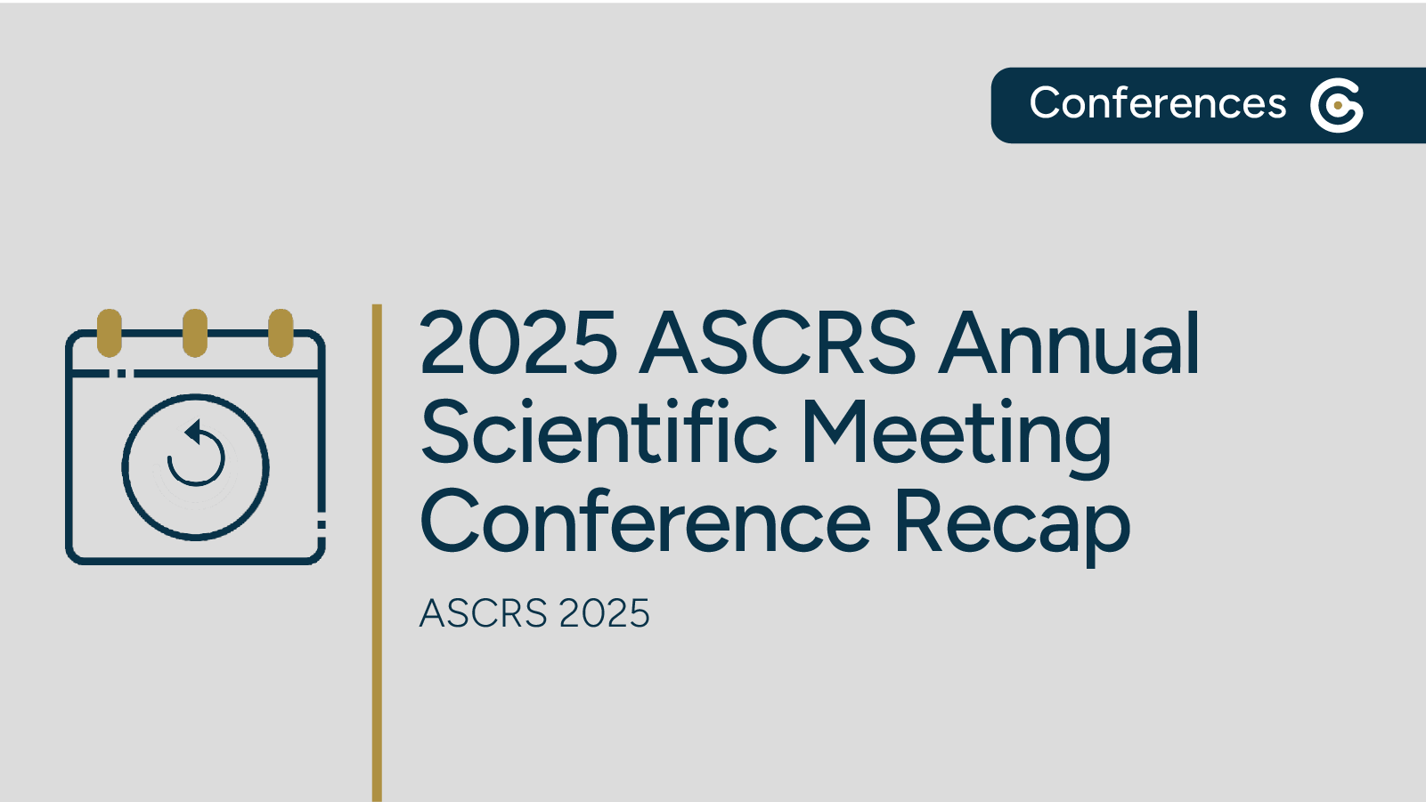 2025 ASCRS Annual Scientific Meeting Conference Recap - Guideline Central