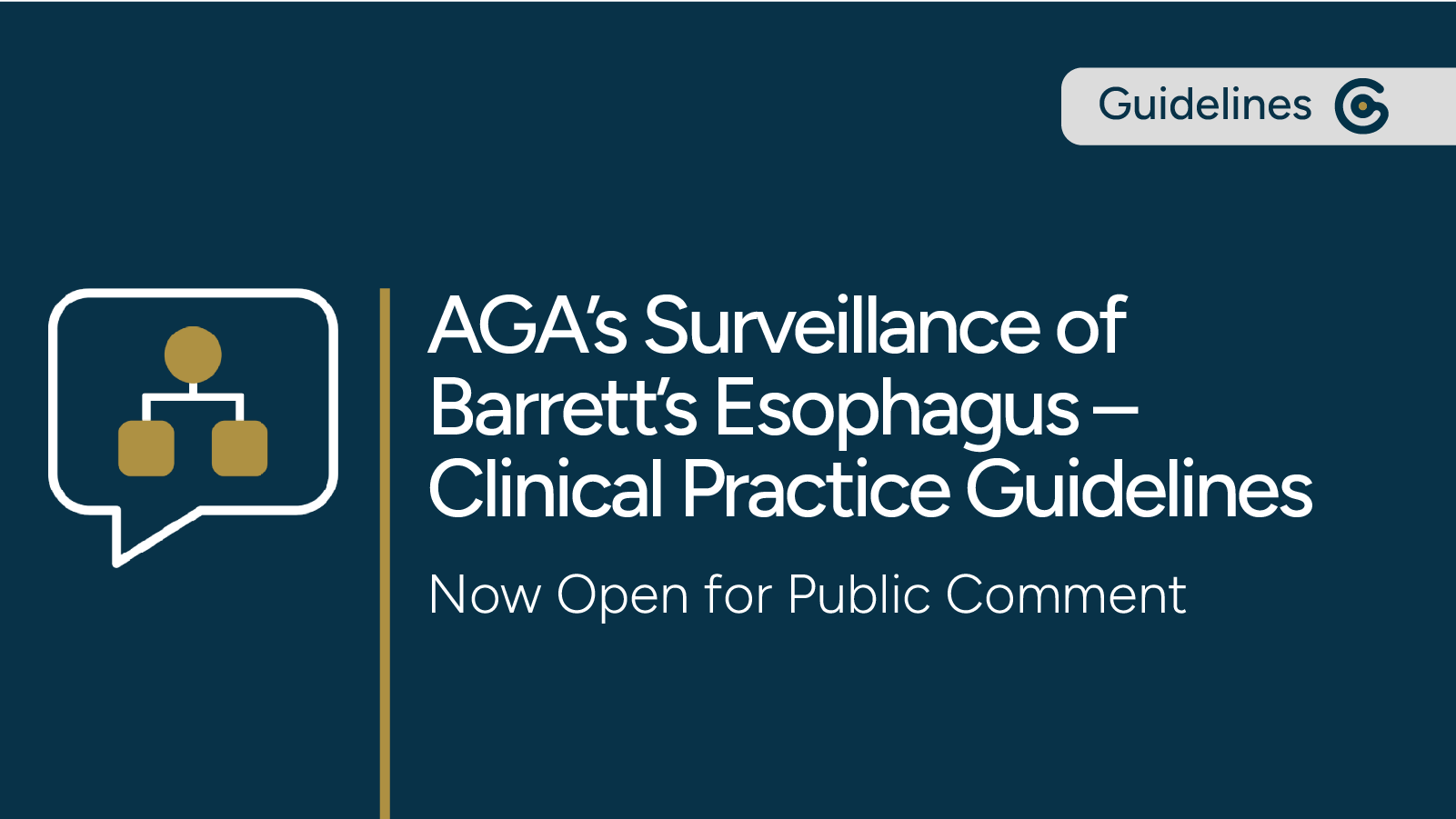 AGA Barrett's Esophagus Guidelines Public Comment Period Now Open ...
