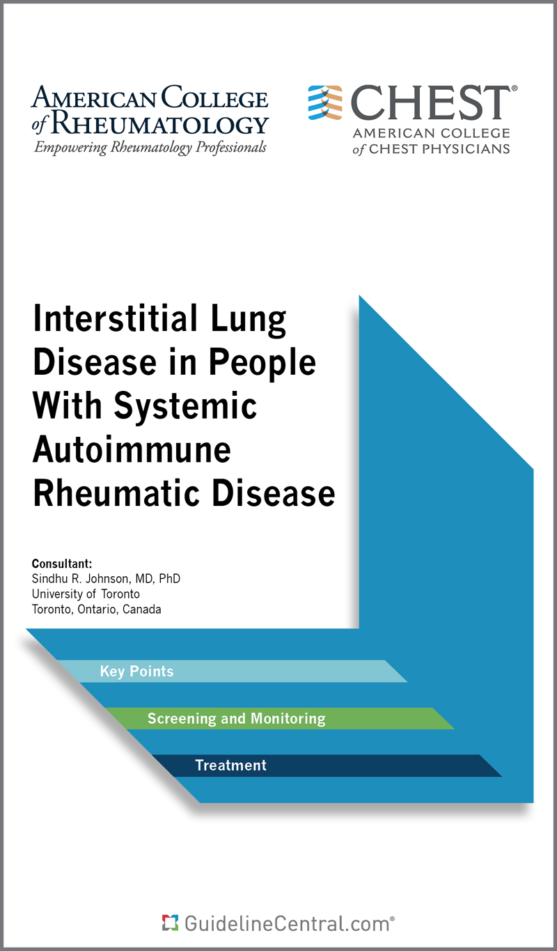 Interstitial Lung Disease in People With Systemic Autoimmune Rheumatic ...