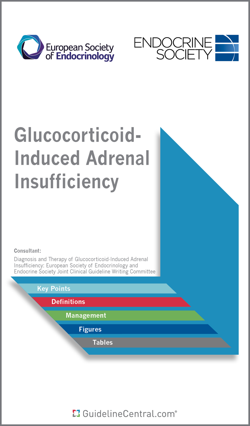 Glucocorticoid-Induced Adrenal Insufficiency Guidelines Pocket Guide ...