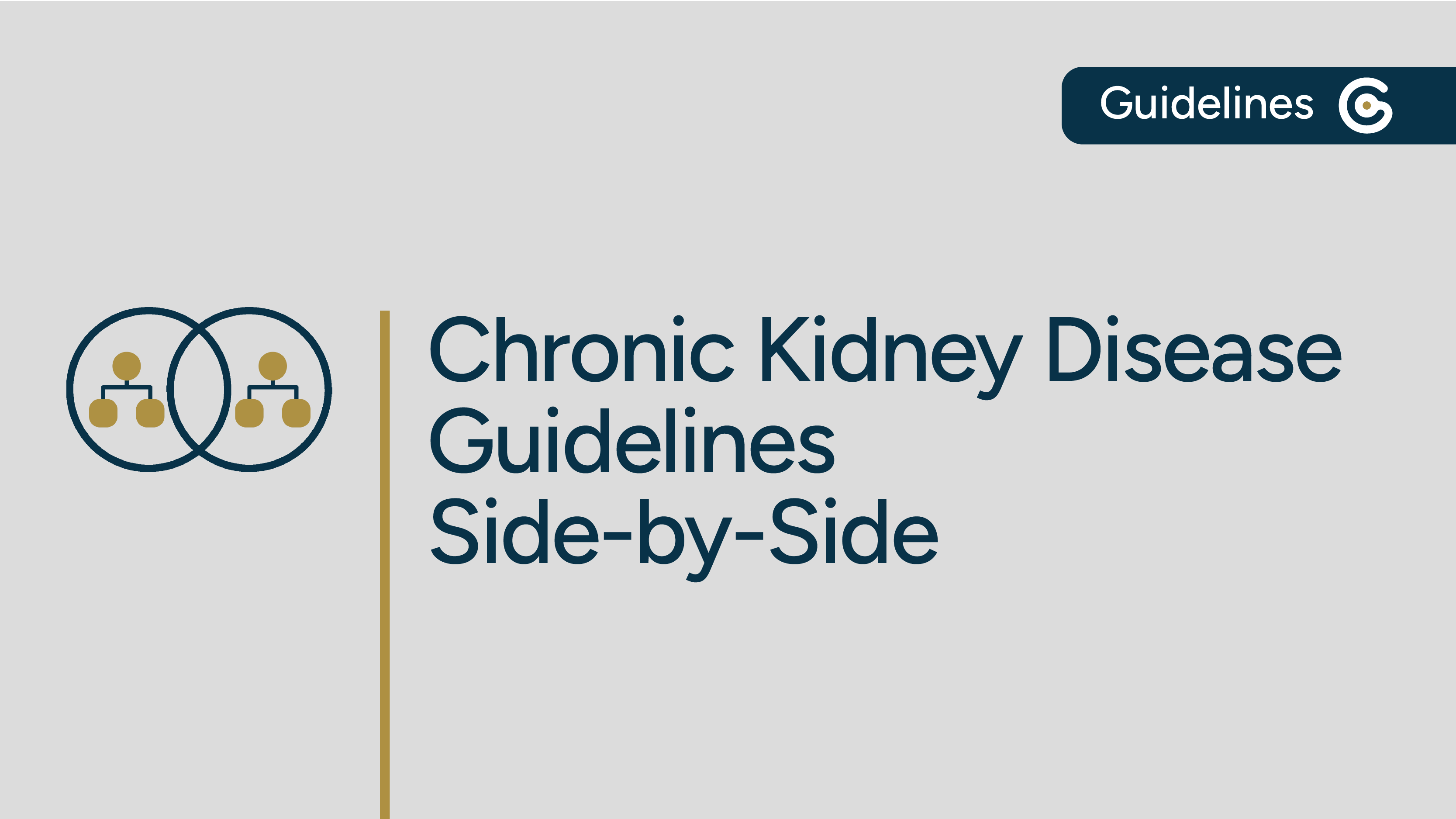 Chronic Kidney Disease Guidelines from VA/DoD and KDIGO - Guideline Central