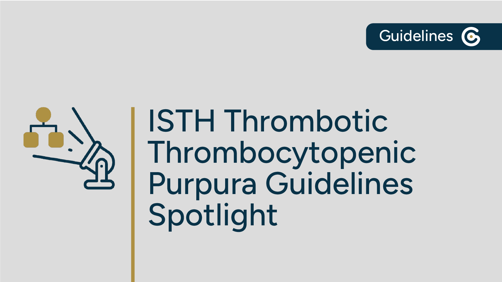 New 2025 ISTH TTP Guidelines – Key Guideline Changes - Guideline Central