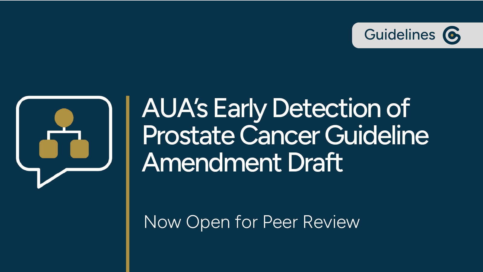 AUA's Draft for Early Detection of Prostate Cancer – Open for Peer ...