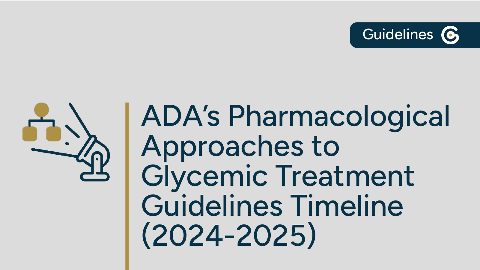 ADA's Pharmacological Management of Hyperglycemia (2024-2025) Timeline ...