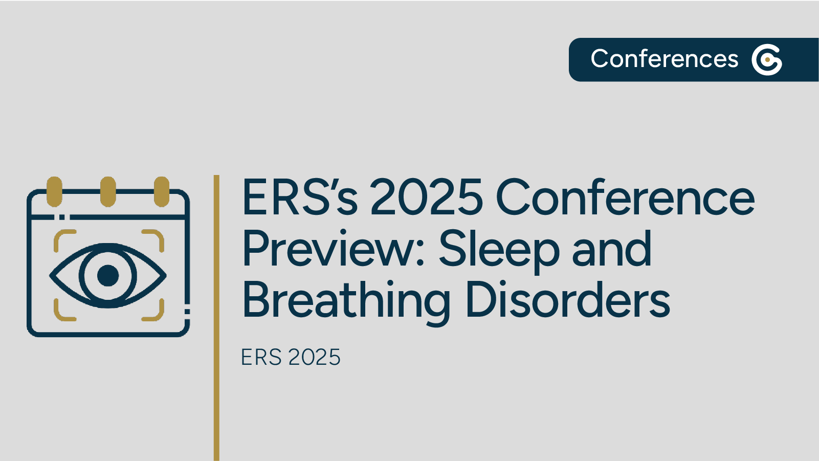 ERS 2025 Annual Conference Preview – Sleep and Breathing Disorders ...