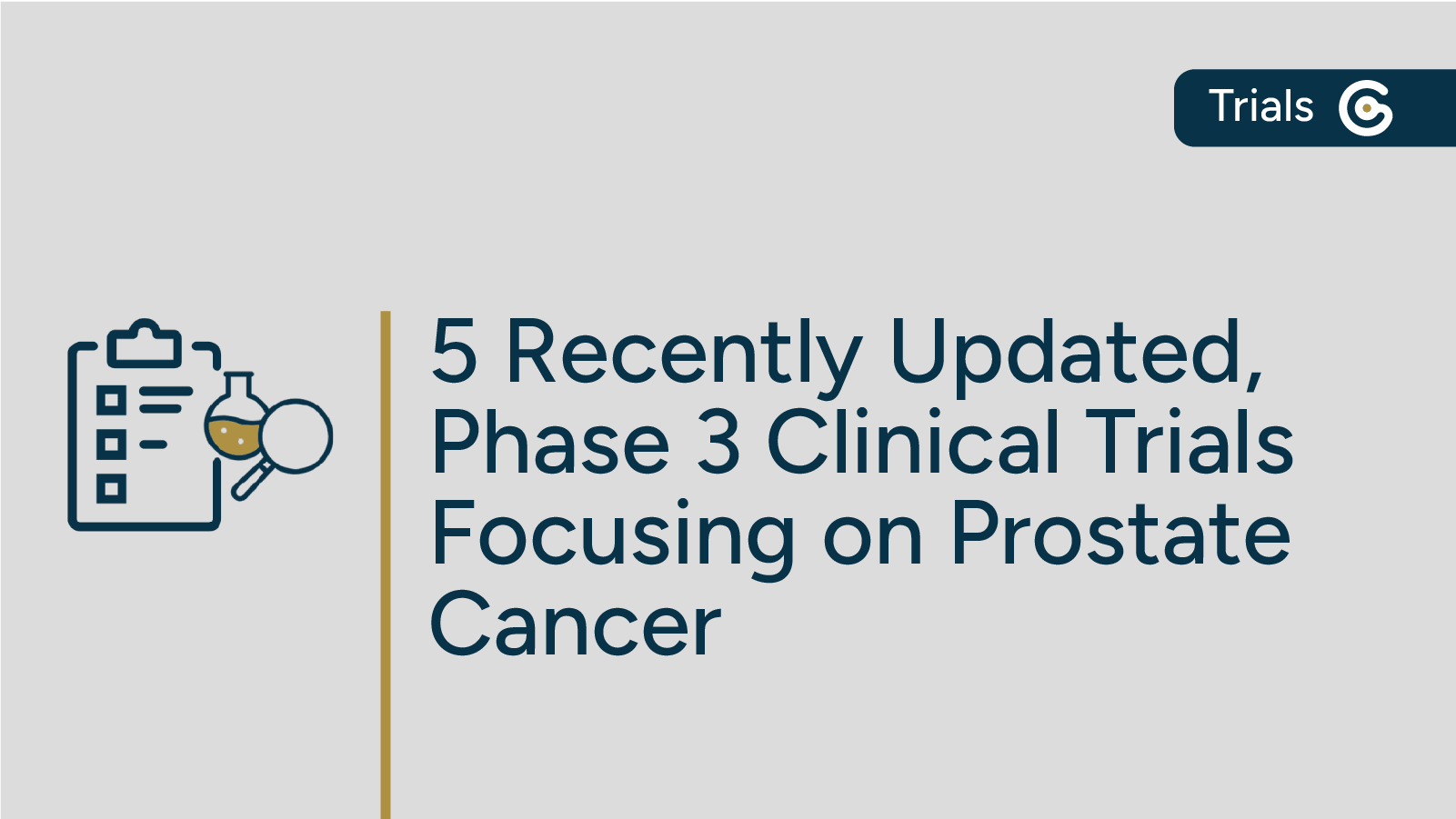 Five Recently Updated, Phase 3 Clinical Trials for Prostate Cancer ...
