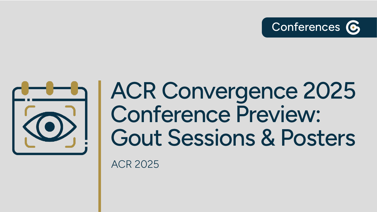 ACR 2025 Annual Conference Preview – Gout Sessions - Guideline Central