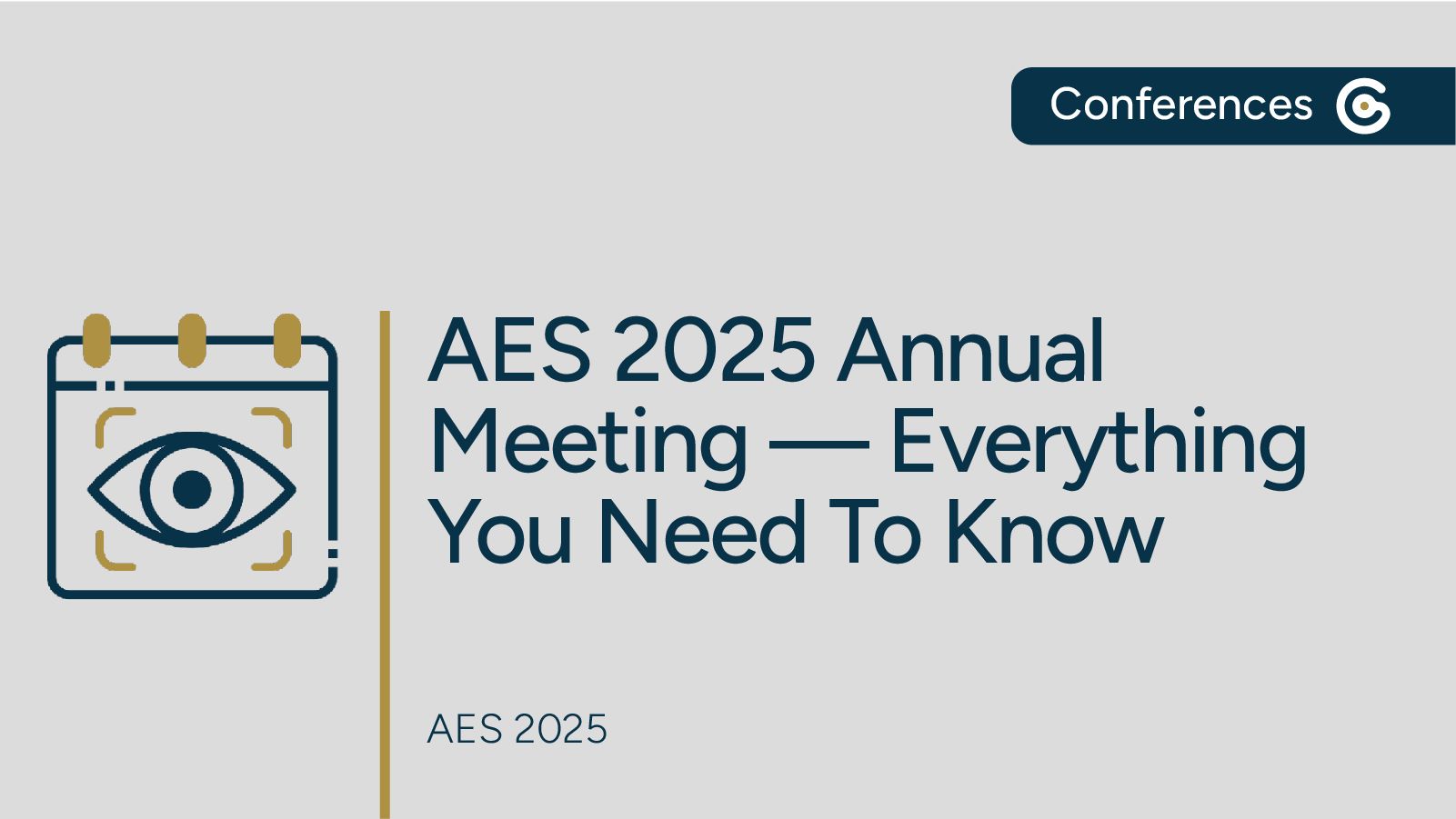 AES 2025 Annual Conference Preview – Abstracts, CME, & More - Guideline Central