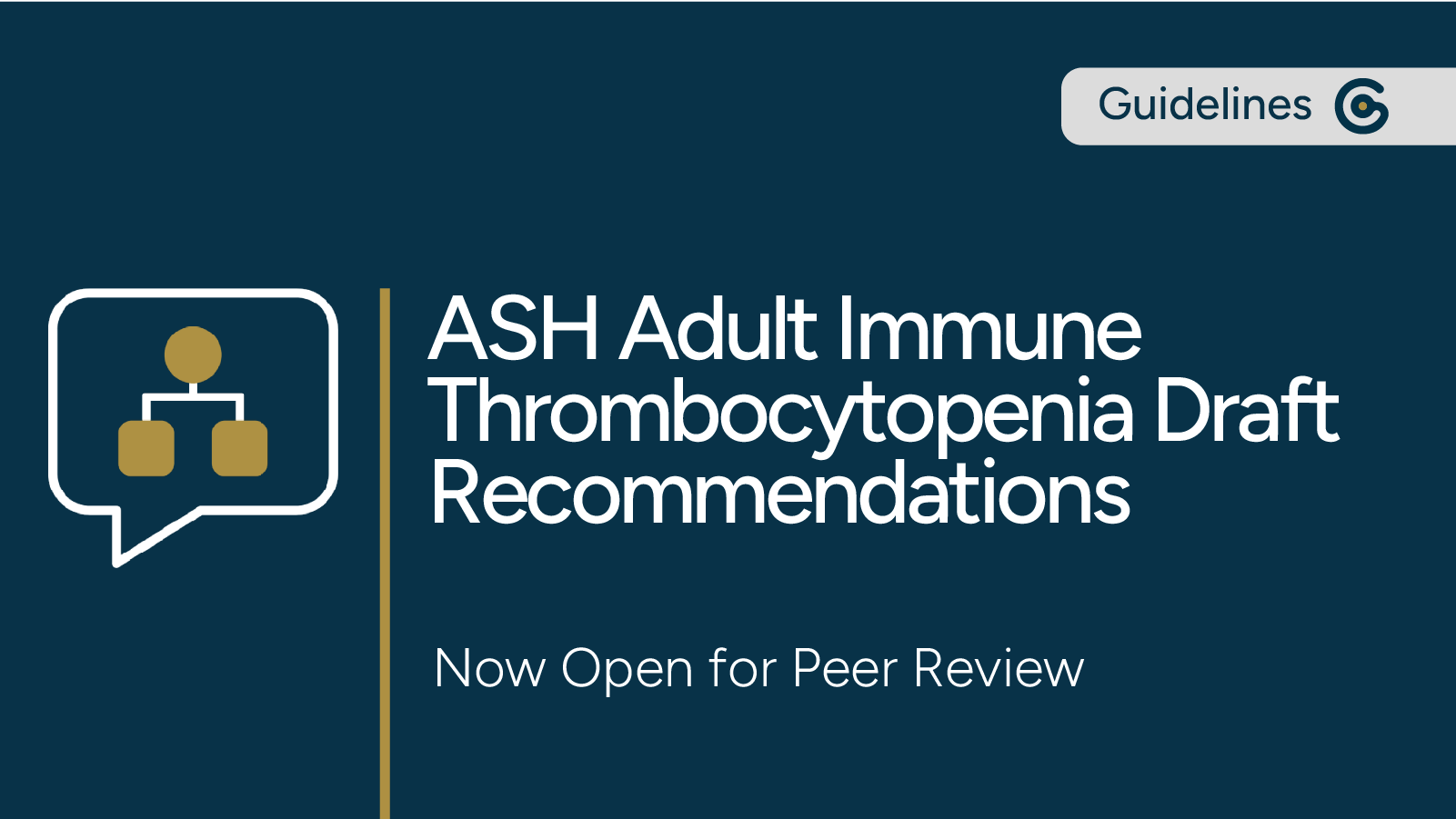 ASH Draft Recommendations for Thrombocytopenia Public Comment Open ...