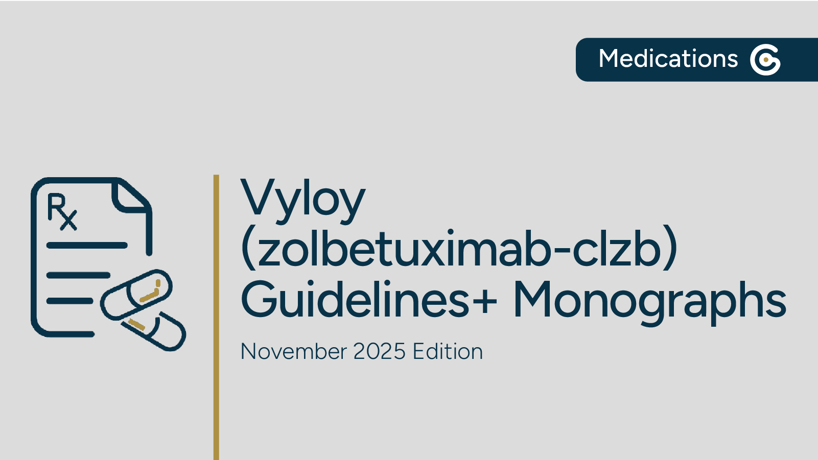 Astellas Vyloy (zolbetuximab-clzb) Monograph - Guideline Central