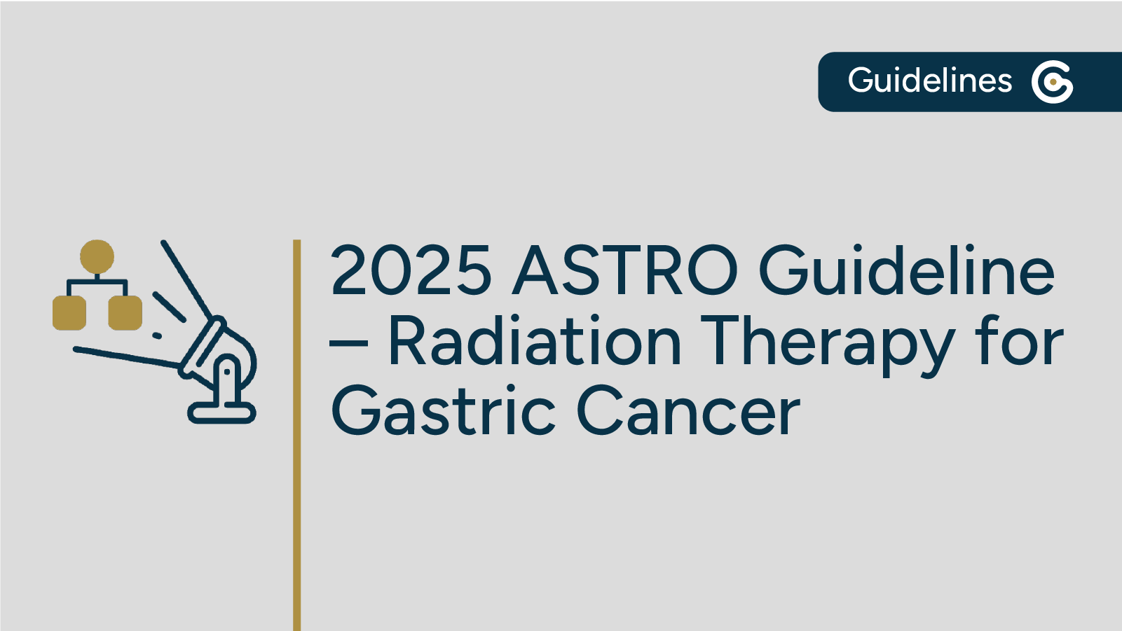 New 2025 ASTRO Radiation Therapy for Gastric Cancer Guideline ...